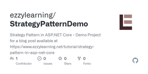 GitHub Ezzylearning StrategyPatternDemo Strategy Pattern In ASP NET