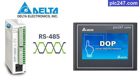 Delta Hmi Dvp Ss Plc Communication Tutorial Plc