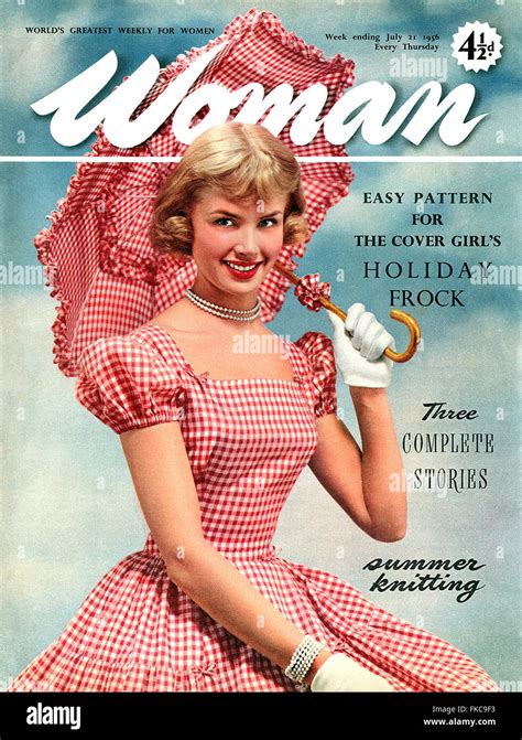 1950s Uk Woman Magazine Cover Hi Res Stock Photography And Images Alamy