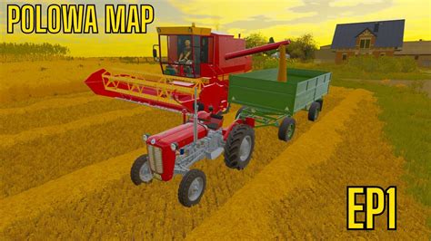 NOVI SERIJAL ZETVA LAGANO KRECE FS 22 POLOWA MAP Ep1 YouTube