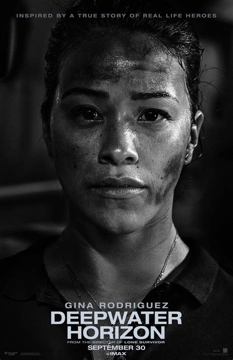 Cartel Póster individual Gina Rodriguez de Marea negra 2016
