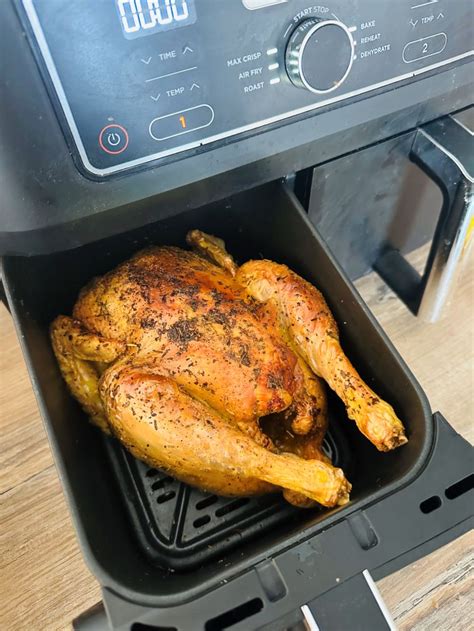 Poulet rôti au citron et aux herbes recette Air Fryer
