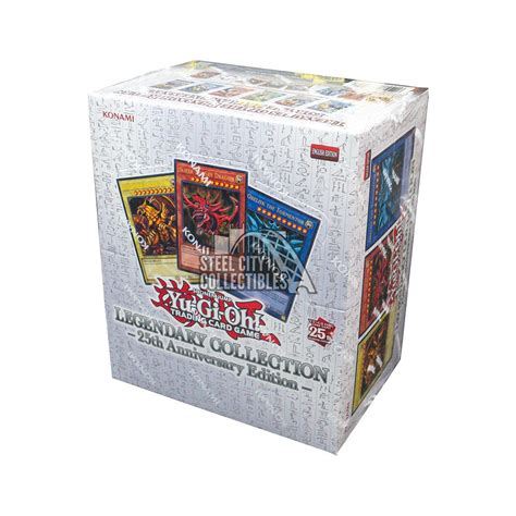 Yu Gi Oh Legendary Collection 25th Anniversary Edition Display Steel