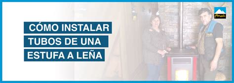 Cómo instalar los tubos de una estufa de leña Amesti