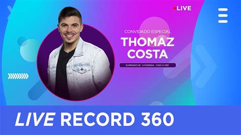 Thomaz Costa fala sobre A Fazenda Tudo a Ver e a relação Tati