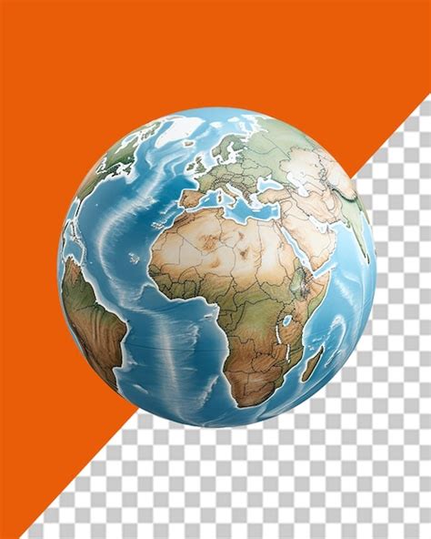 Ilustra O Do Planeta Terra Png Psd Premium