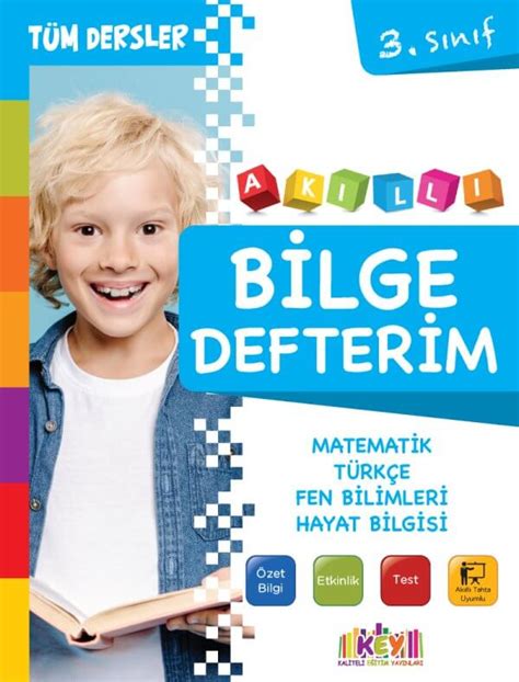 3 Sınıf Tüm Dersler Akıllı Bilge Defterim Kaliteli Eğitim Yayınları