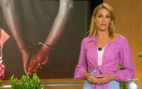 Ana Hickmann retorna ao Hoje em Dia e comenta sobre agressão do