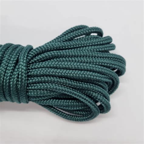 Corda Náutica de Polipropileno 8mm 50 metros Cor Verde Oliva