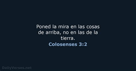 3 de junio de 2021 Versículo de la Biblia del día LBLA Colosenses