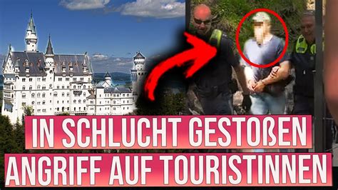 Übergriff und Mord am Schloss Neuschwanstein Mann stößt Touristinnen