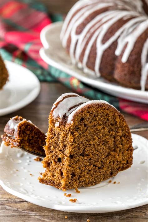 Gingerbread Bundt Cake Just So Tasty
