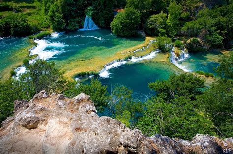 It Is The Lowest Of The Three Sets Of Waterfalls Formed Along The Krka