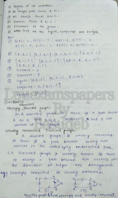 LPU Exams Papers Notes CA MTE ETE Projects LPU MTH401