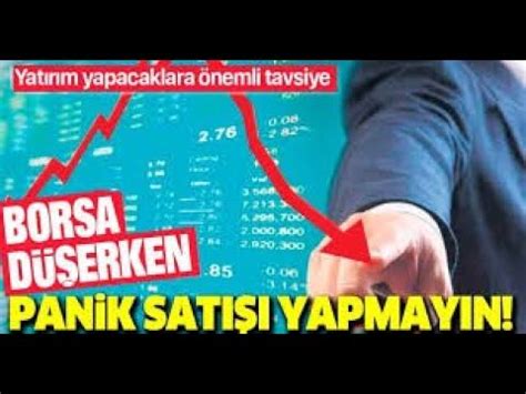 BORSADA ANA YÜKSELİŞ ÖNCESİ KERİZ SİLKELEMESİ PANİK SATIŞ YAPMAYIN