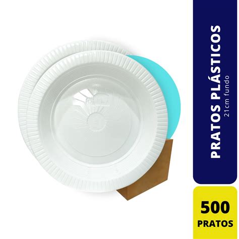 Prato Descart Vel Ps Copoplast Fundo Branco Tamanho Cm X Cv