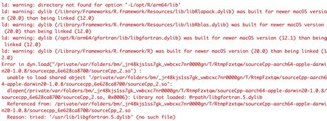 Rcpp Error In Rstudio While Compiling General Posit Community