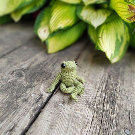 Cute Frog Crochet Pattern Pdf Amigurumi Frog Crochet Pattern Tiny