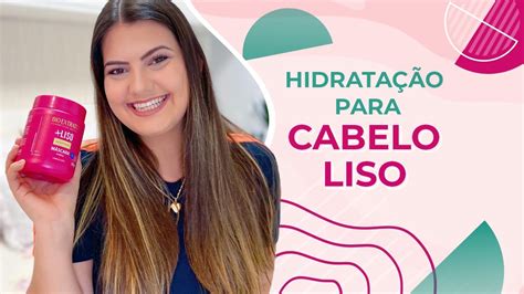Hidratação para Cabelo Liso YouTube