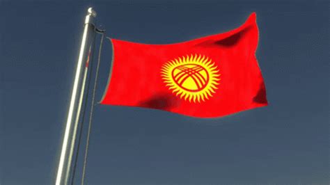 Flag Flag Waver Flag Flag Waver Kyrgyzstan Discover Share