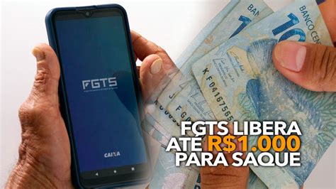Fundo de Garantia libera até R 1 000 para SAQUE saiba como solicitar