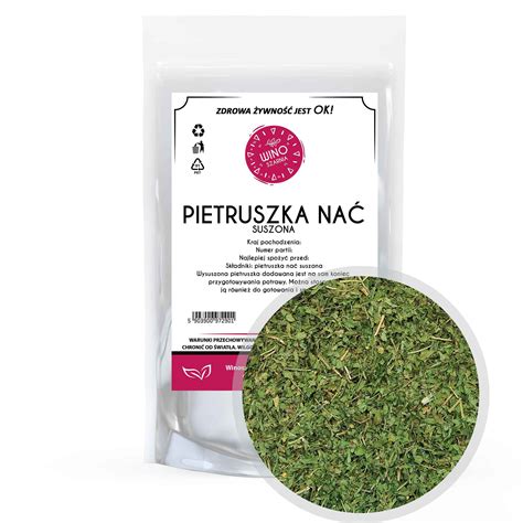 Pietruszka Nać Suszona Natka Pietruszki 100g 13355808440 Allegro pl