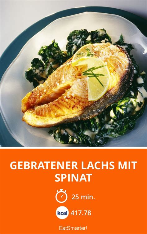 Gebratener Lachs Mit Spinat Rezept EAT SMARTER