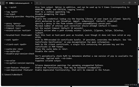 python中无法pip的解决办法和pip的介绍 pythonpip用不了 csdn博客