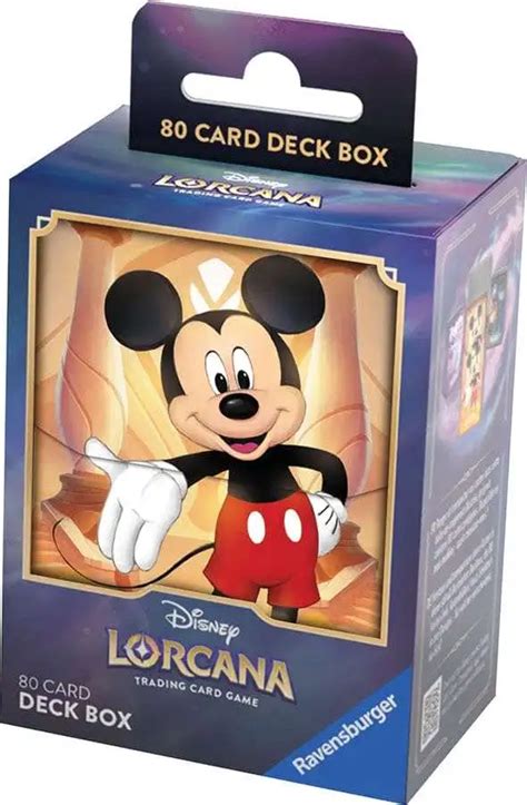 Disney Lorcana Trading Card Game The First Chapter Mickey Mouse Deck