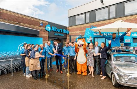 Veel Belangstelling Voor Opening Albert Heijn Jan Linders Wanssum