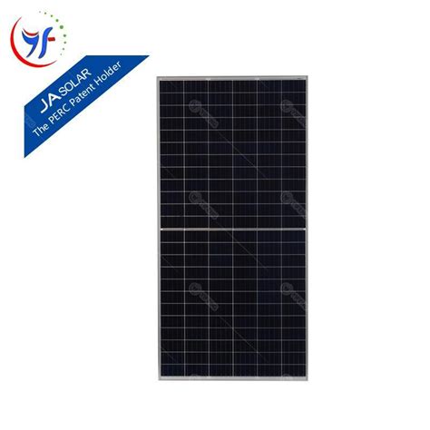 Ja 385W Mbb Bifacial Mono Perc Half Cell Double Glass Solar Module