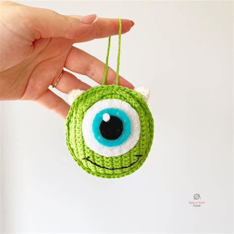 Mike Wazowski Monsters Inc Amigurumi Crochet Pattern Images And