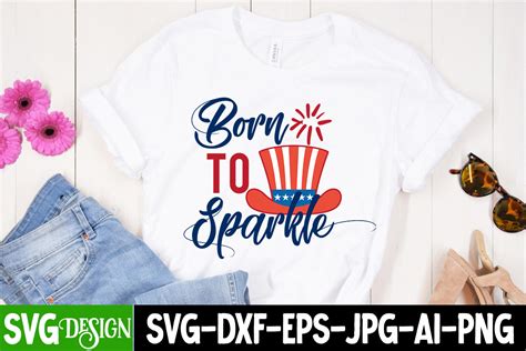 Born To Sparkle SVG Design Graphic By Ranacreative51 Creative Fabrica