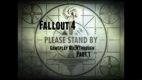 The Beginning Of The End Fallout Walk Through Game Play Part