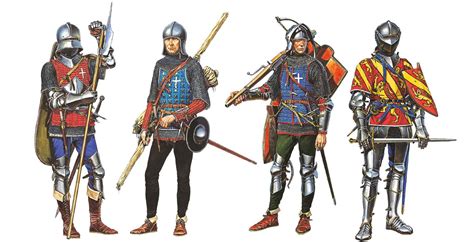 Armée Française XVe siècle Vougier Archer Arbalétrier Chevalier
