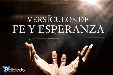 36 Versículos de fe y esperanza