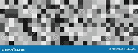 Censor Mosaic Blur Effect Blurred Censorship Texture With Pixels