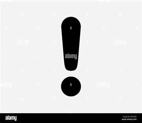 Exclamation Mark Symbol Icon Caution Alert Attention Notice Warning