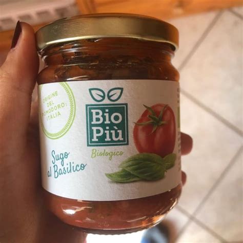 Bio più Sugo al basilico biologico Review abillion