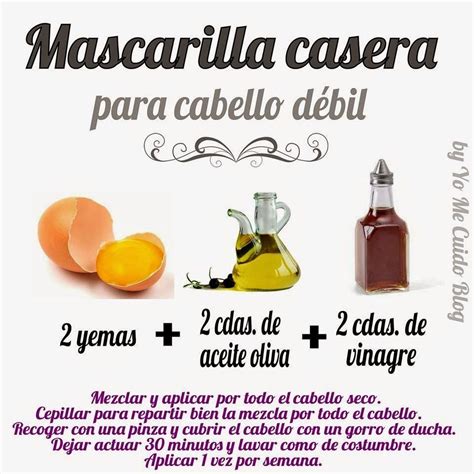 Mascarilla Casera Para El Cabello Debil Front Hair Styles Curly Hair