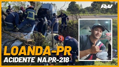 HOJE Motorista Perde Controle De Carro Bate Em Arvore E MORRE Na
