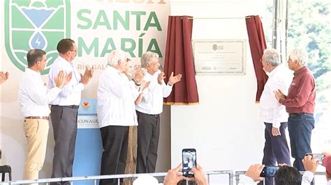 Inaugura AMLO presa Santa María en Sinaloa La Jornada San Luis
