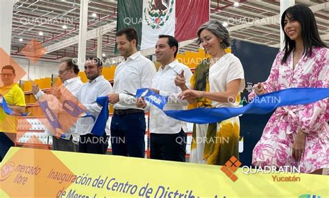 Inaugura Mauricio Vila Centro de Distribución de Mercado Libre