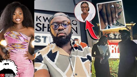 Kwadwo Sheldon About To Marry But Not To The Woman We All Know As His