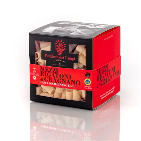 Mezzi Rigatoni Pasta Di Gragnano IGP Semola Di Grano Duro 500 G