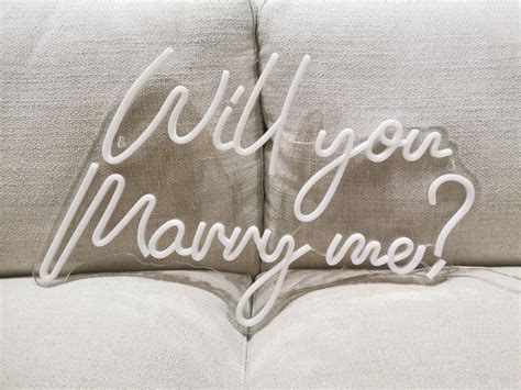 Will You Marry Me Led Neon Sign Hobbies Toys Stationery Craft