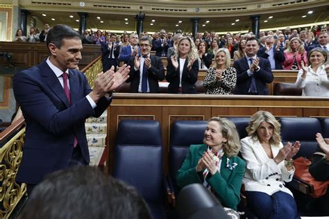 Las imágenes del debate de investidura de Pedro Sánchez en el Congreso