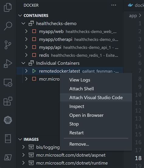 docker vs code connect a docker container in a remote server itecnote hot sex picture