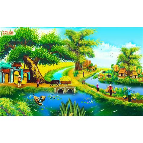Bộ sưu tập hình ảnh làng quê yên bình với hơn 999 tấm ảnh chất lượng