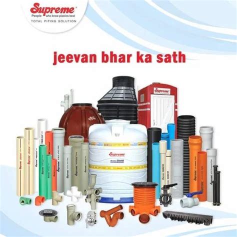 Supreme Pvc Pipes At Best Price In Indore By Khandelwal Sanitary Wares